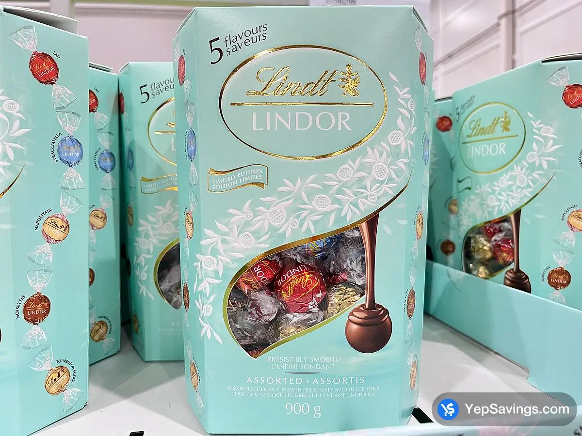 LINDT LINDOR SPRING ASSORTED CORNET 900G at Costco Vancouver Downtown ...