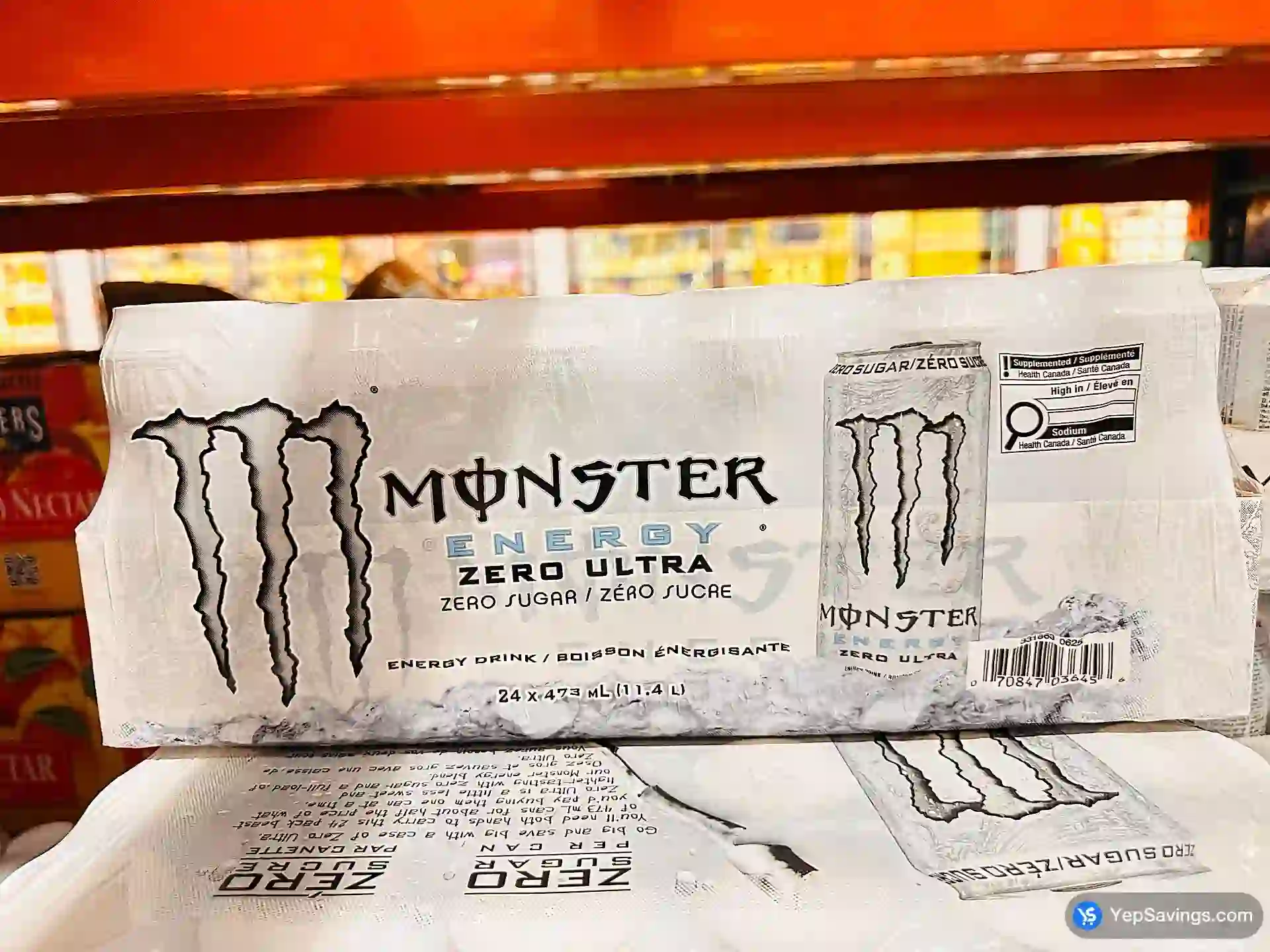 COSTCO MONSTER ENERGY ZERO SUGAR ULTRA 24 x 473 mL – Burlington