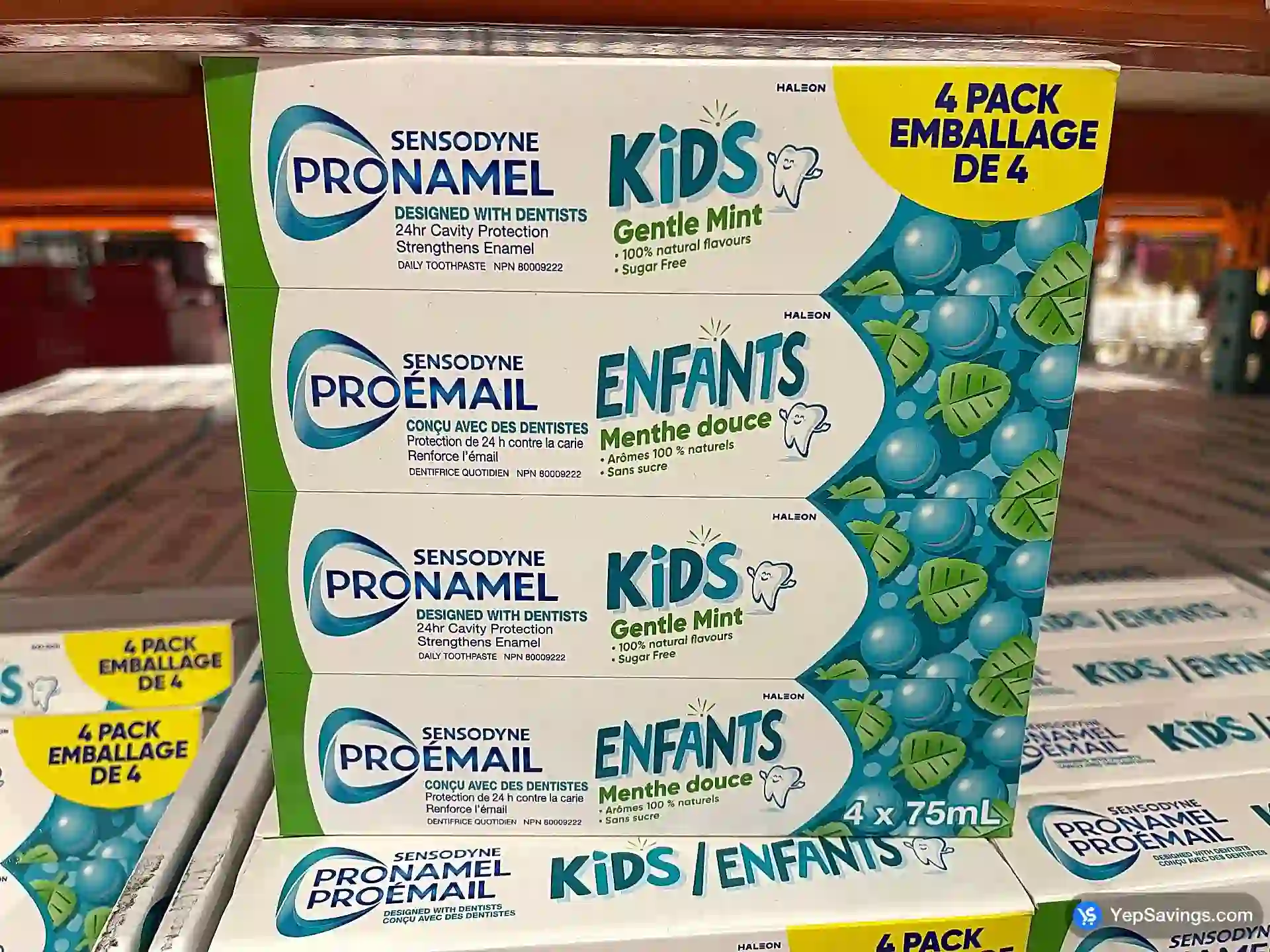 COSTCO SENSODYNE PRONAMEL KIDS TOOTHPASTE 4 x 75 mL (ITM 1979639) – Langley