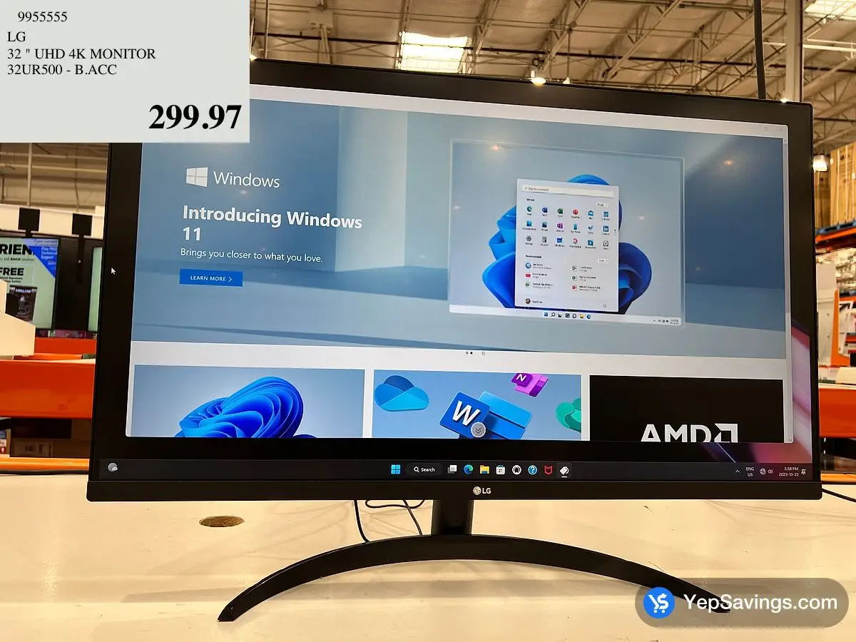 COSTCO LG 32 " UHD 4K MONITOR 32UR500 - B.ACC – (ITM 9955555) – Hamilton