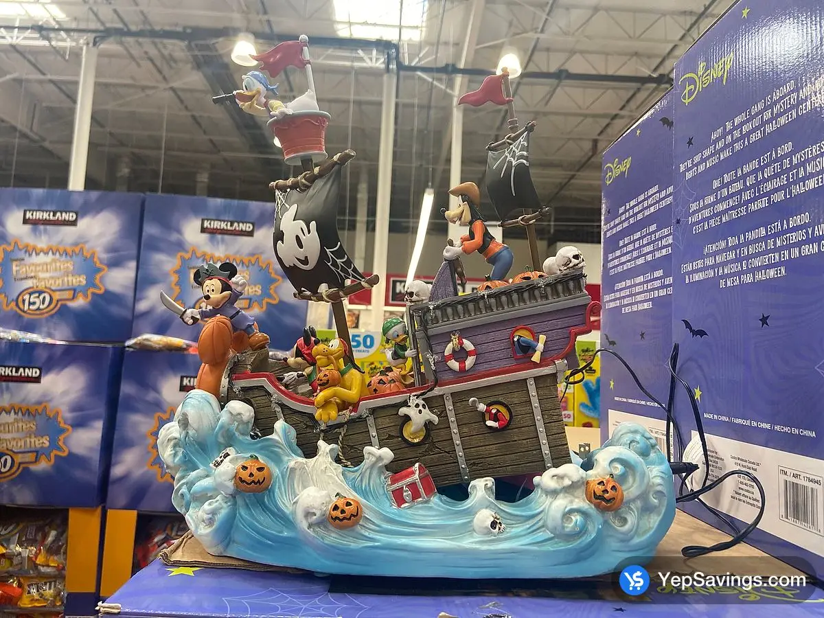 DISNEY ANIMATED PIRATE SHIP WITH LIGHTS AND MUSIC at Costco South Saskatoon