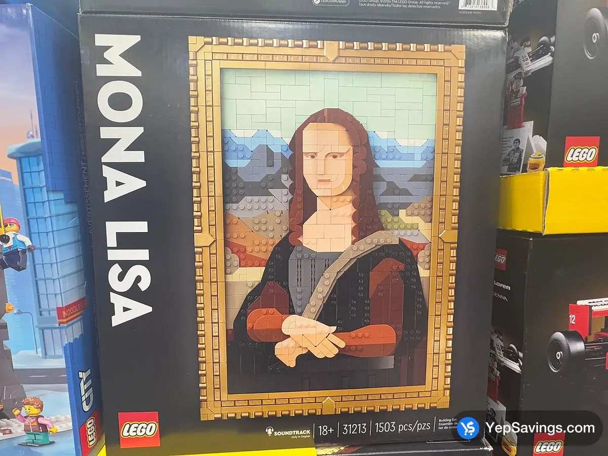 LEGO ART MONA LISA BUILDING SET at Costco South Saskatoon