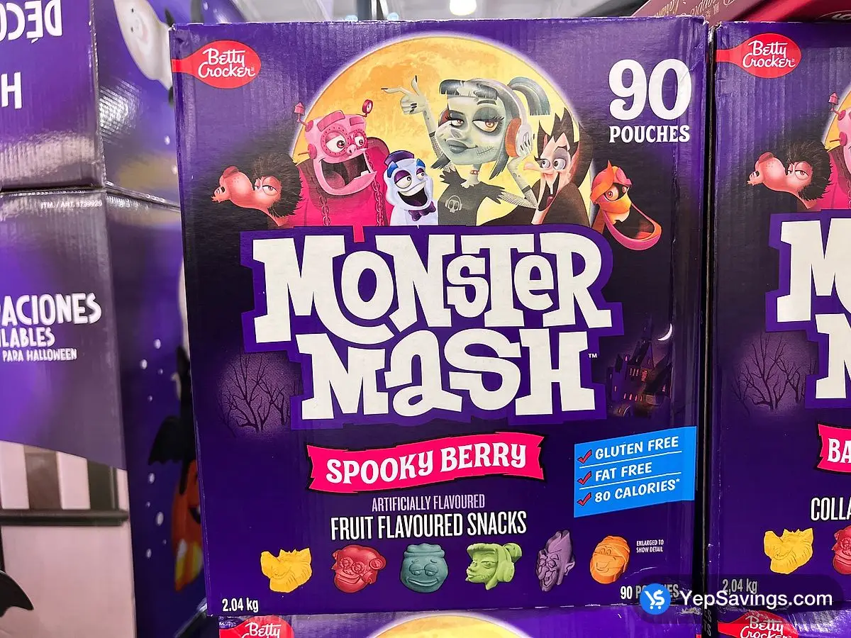 BETTY CROCKER MONSTER MASH 90 x 22.6 g at Costco South Saskatoon