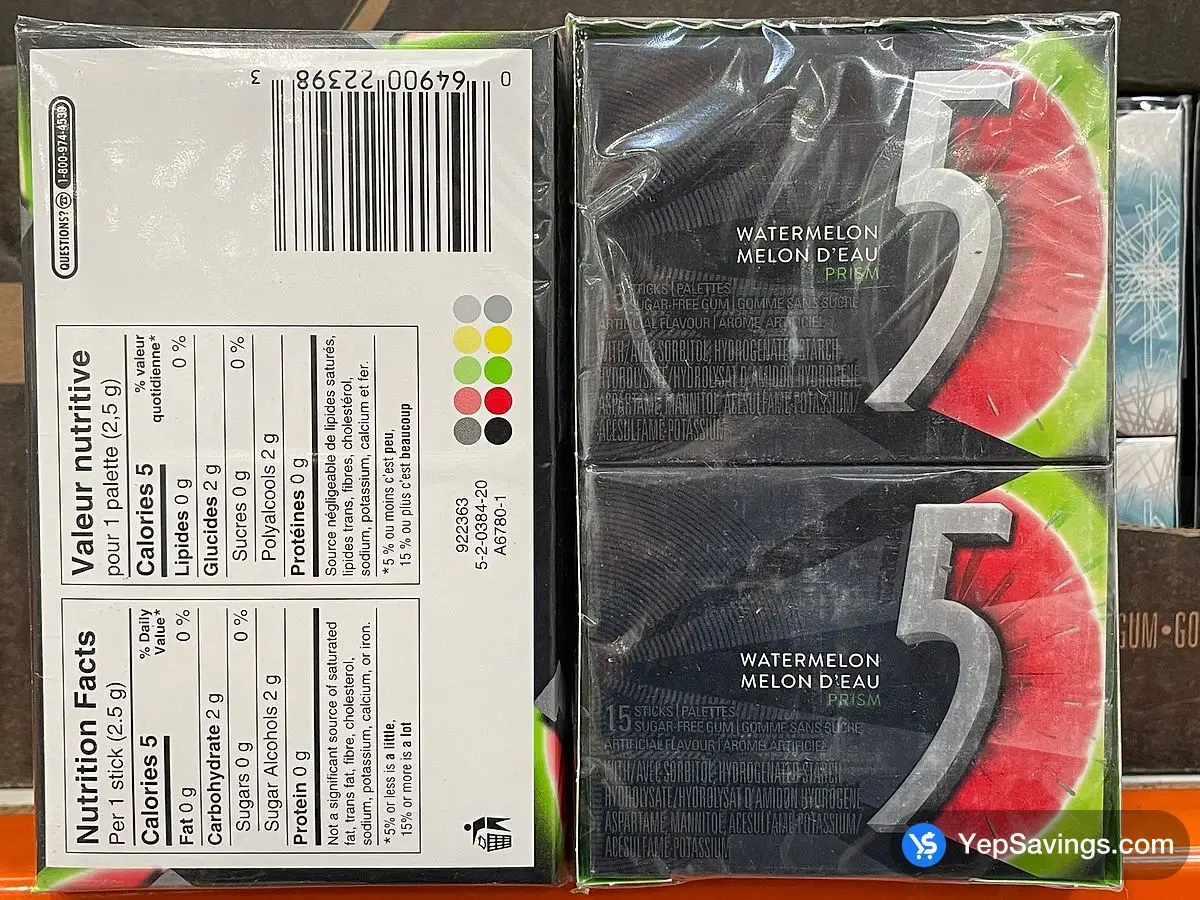 5 PRISM WATERMELON PACK OF 10 at Costco South Saskatoon