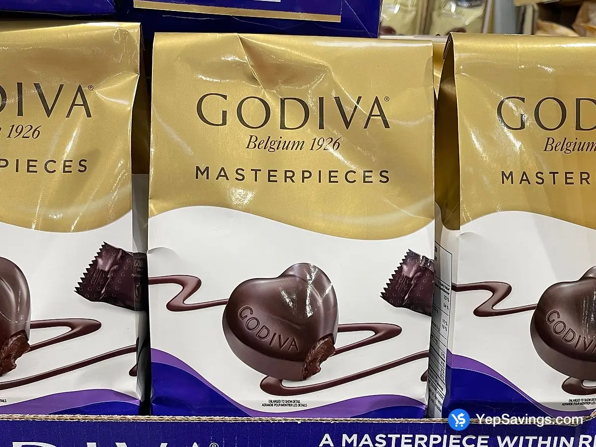 GODIVA DARK CHOCOLATE HEARTS 415 g at Costco South Saskatoon