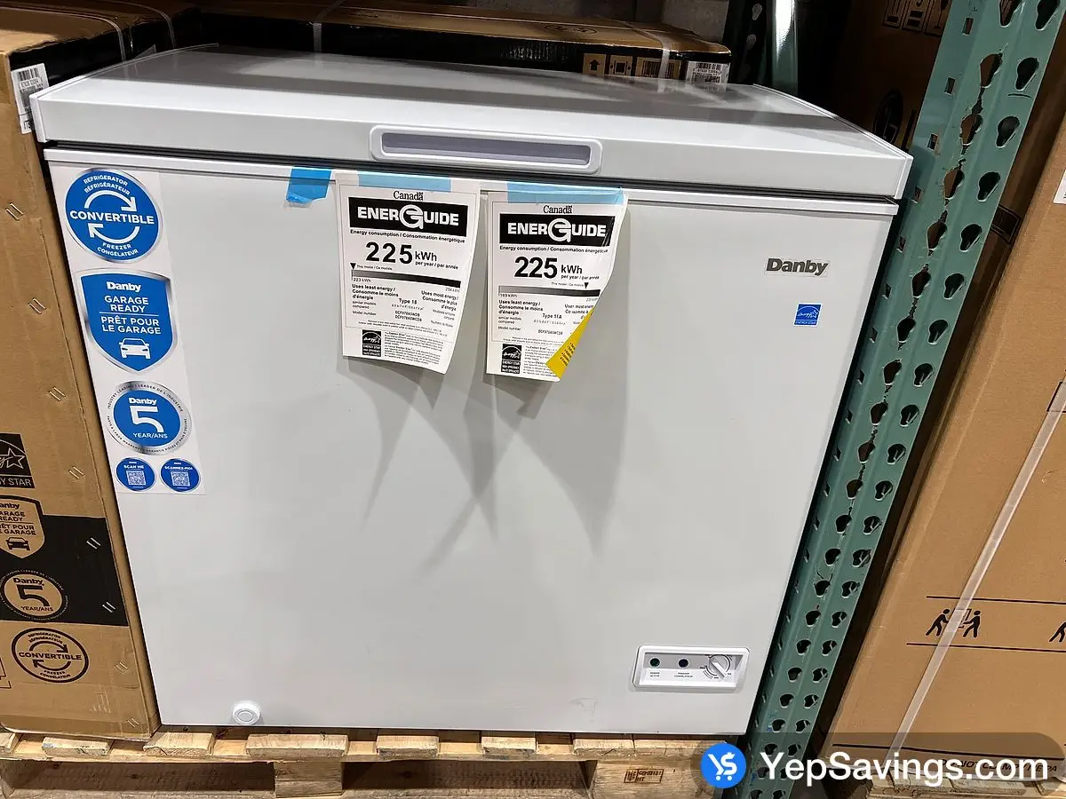 DANBY 7.0 CU.FT. CONVERTIBLE FREEZER or FRIDGE at Costco South Saskatoon