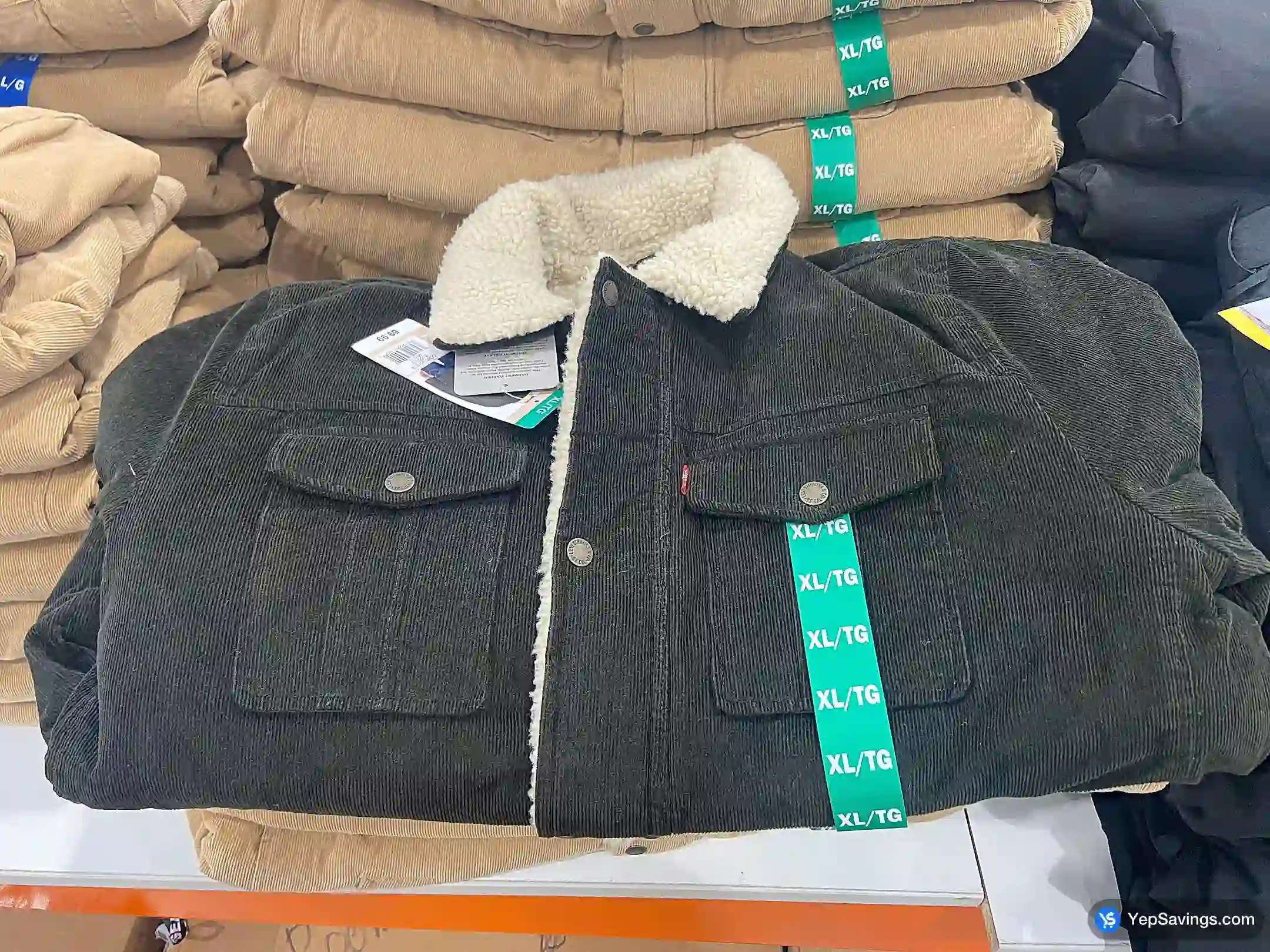 COSTCO LEVIS CORDUROY JACKET + MENS SIZES XL ONLY – Mississauga & Oakville
