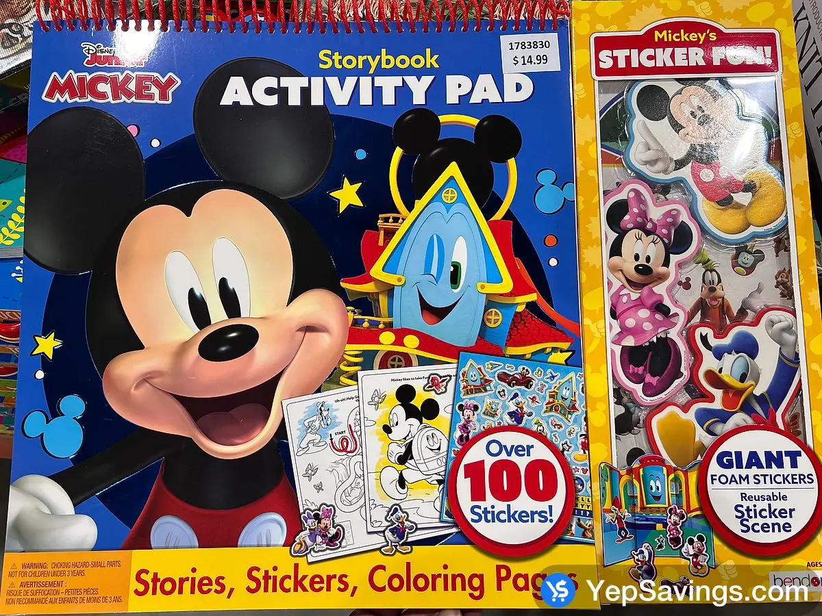 ACTIVITY PAD Activities Coloring Pages Stickers at Costco 91 St NW Edmonton