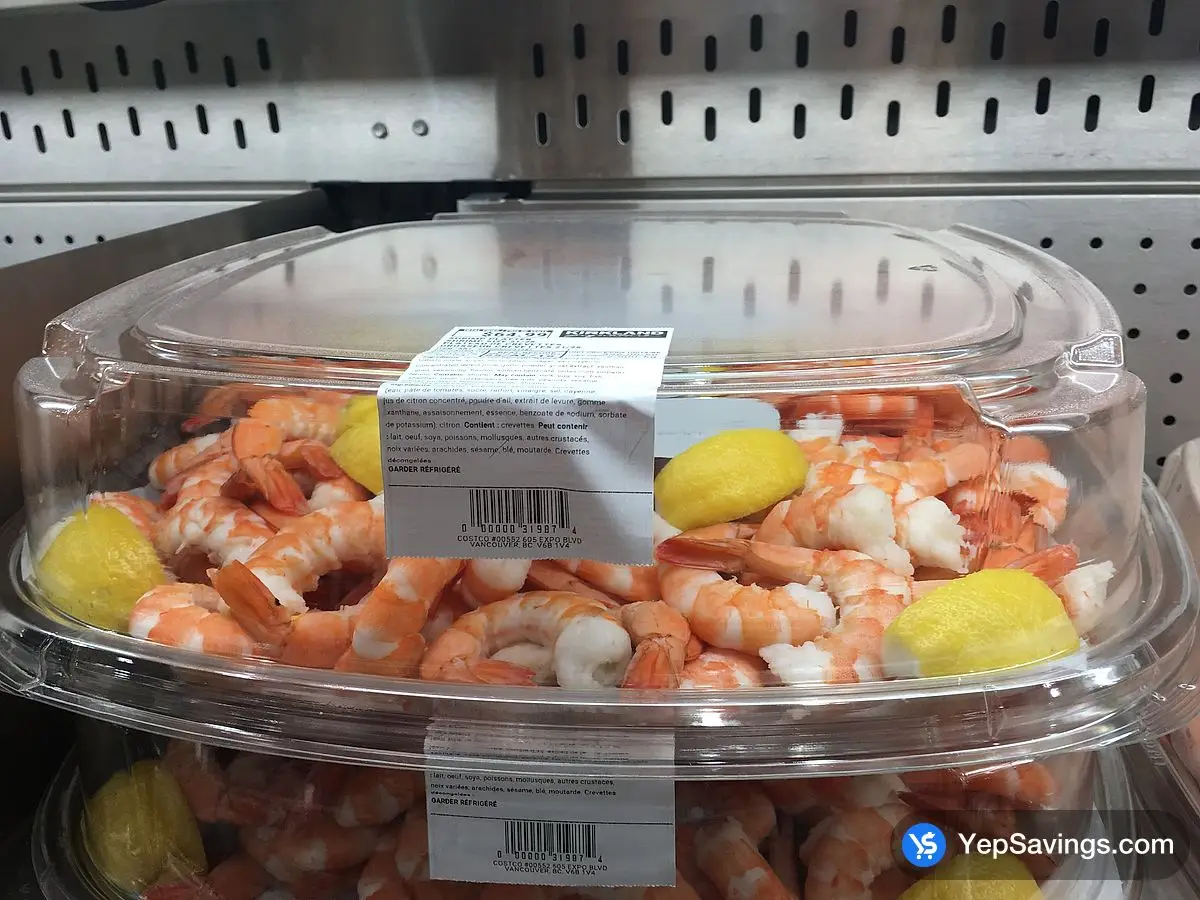 COSTCO SHRIMP PLATTER SHRIMP SIZE 21/25 2.5 kg – (ITM 31987) – Edmonton