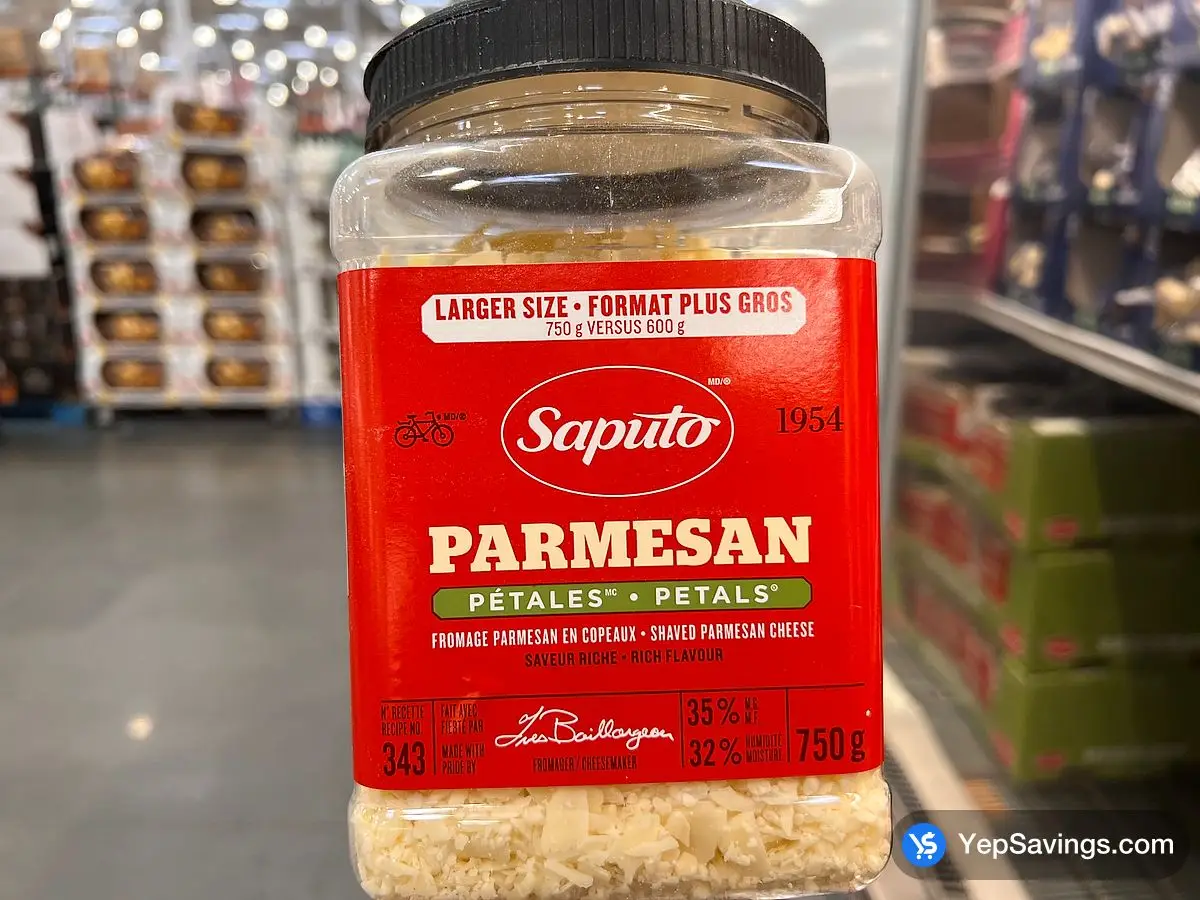 SAPUTO PARMESAN PETALS 750 g at Costco South Saskatoon