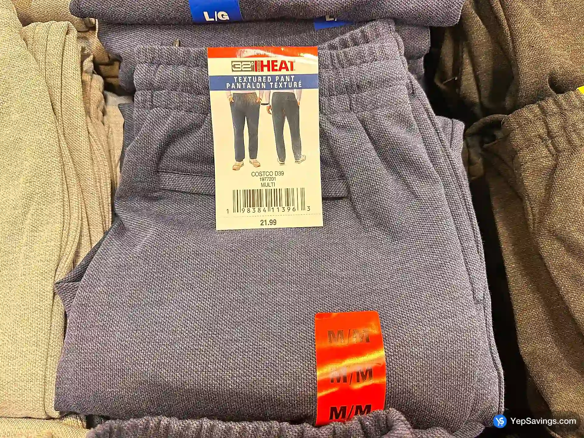 COSTCO 32 DEGREES PANT +MENS SIZES S-XXL – Langley