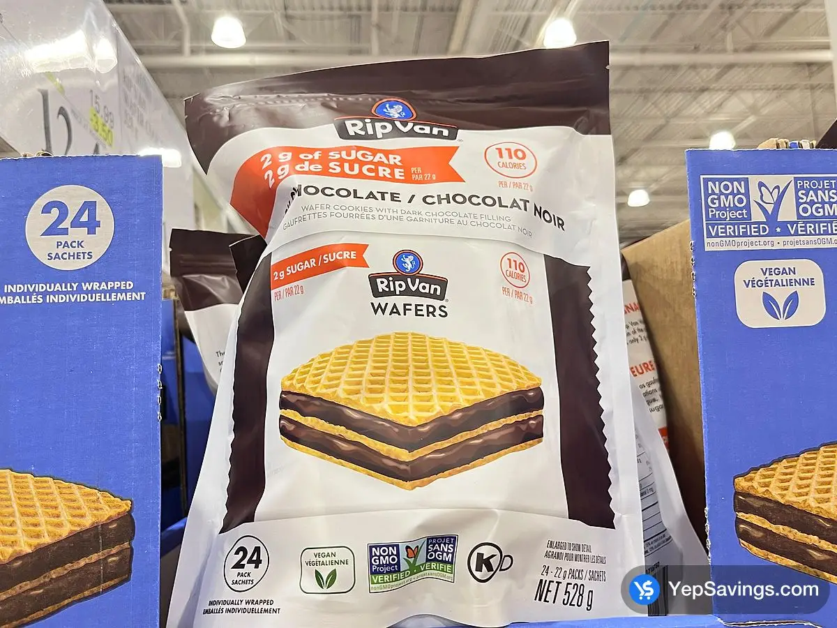 RIP VAN WAFER COOKIES 528 g at Costco Brant St Burlington