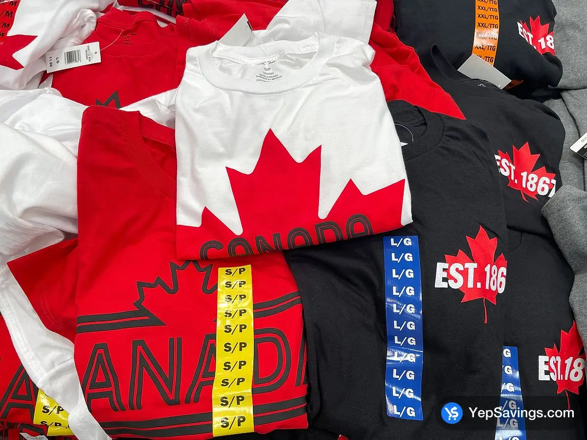 CANADA DAY TSHIRT MENS SIZES S - XXL at Costco Beacon Hill Calgary