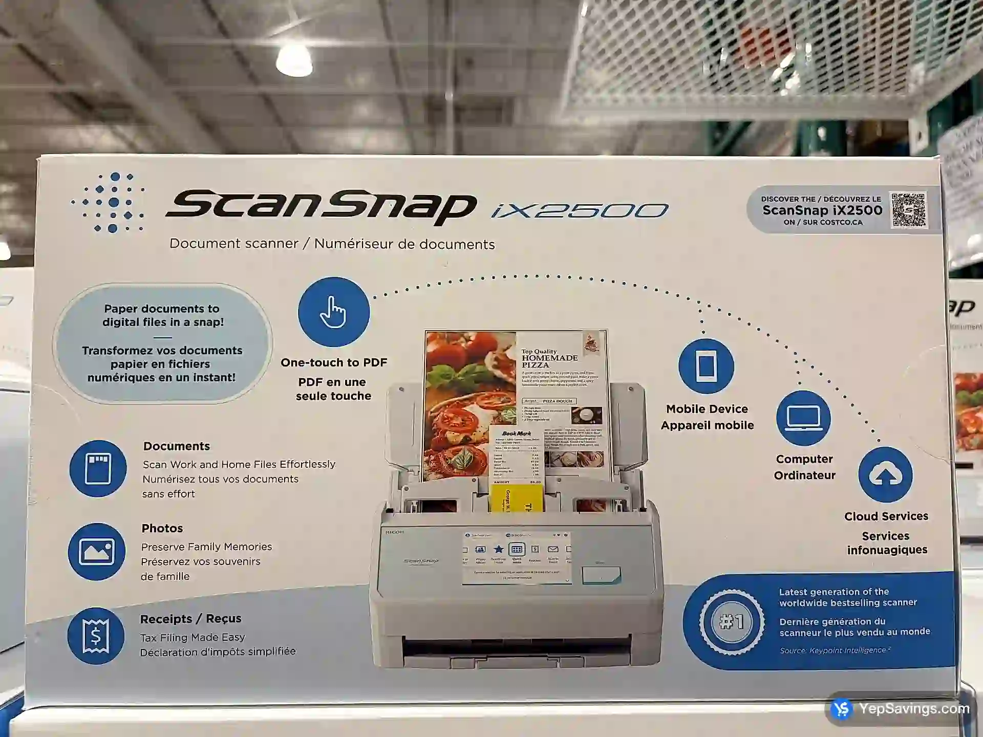 COSTCO RICOH SCANSNAP SCANNER WHITE IX2500 (ITM 2007751) – Langley