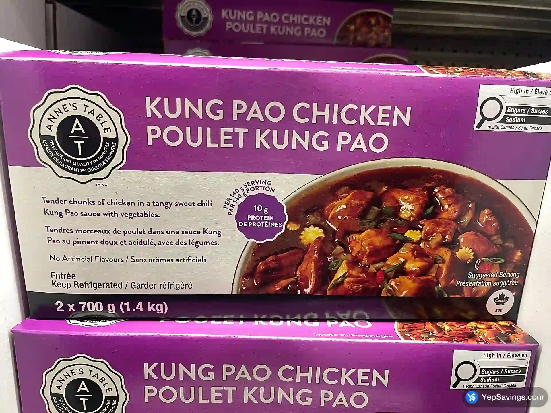 COSTCO ANNES TABLE KUNG PAO CHICKEN 2 X 700 g (ITM 1994838) – Langley