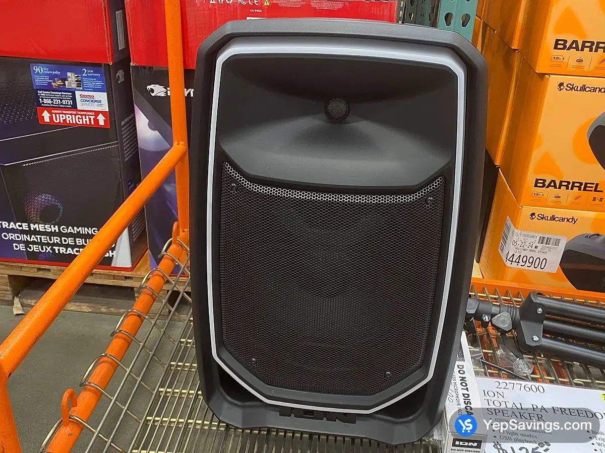 TOTAL PA FREEDOM SPEAKER at Costco Beacon Hill Calgary