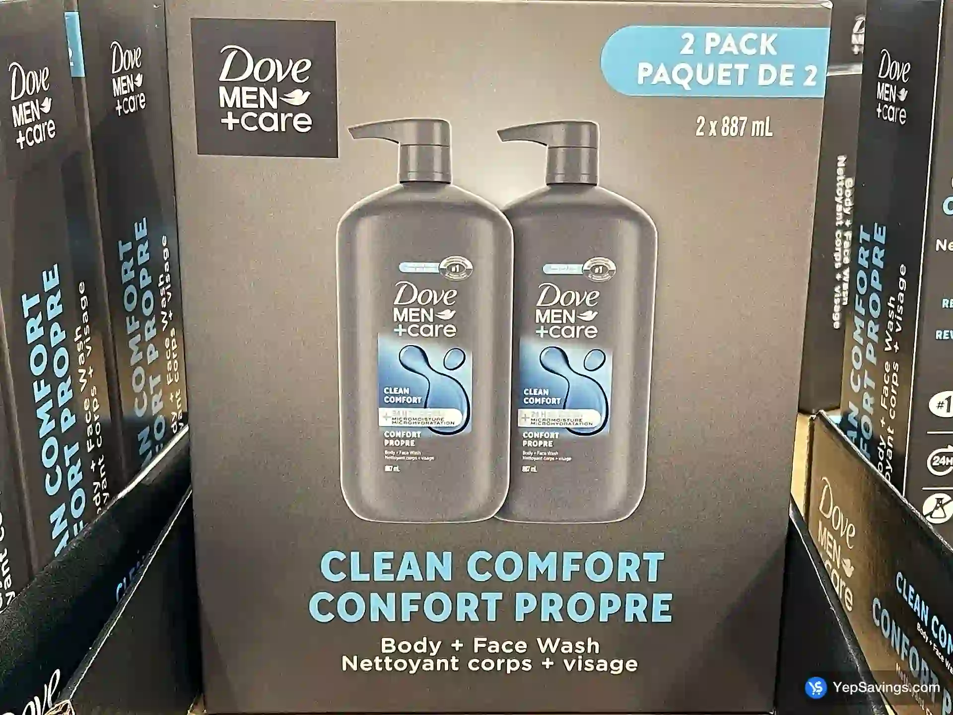 COSTCO DOVE MEN CARE BODY WASH 2 x 887 mL (ITM 1955269) – Langley