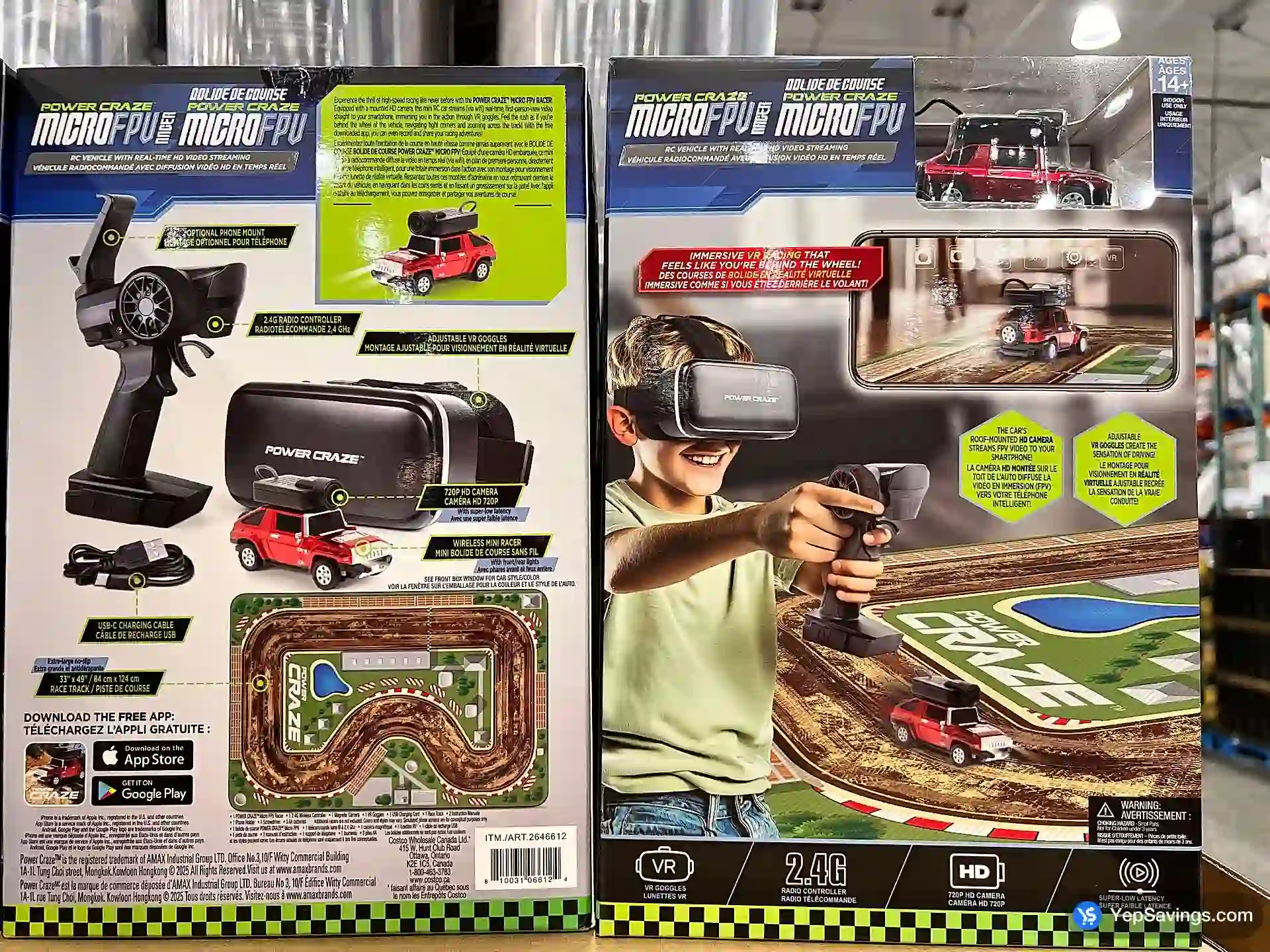 COSTCO POWER CRAZE MICRO FPV RACER WITH VR GOGGLES – Langley