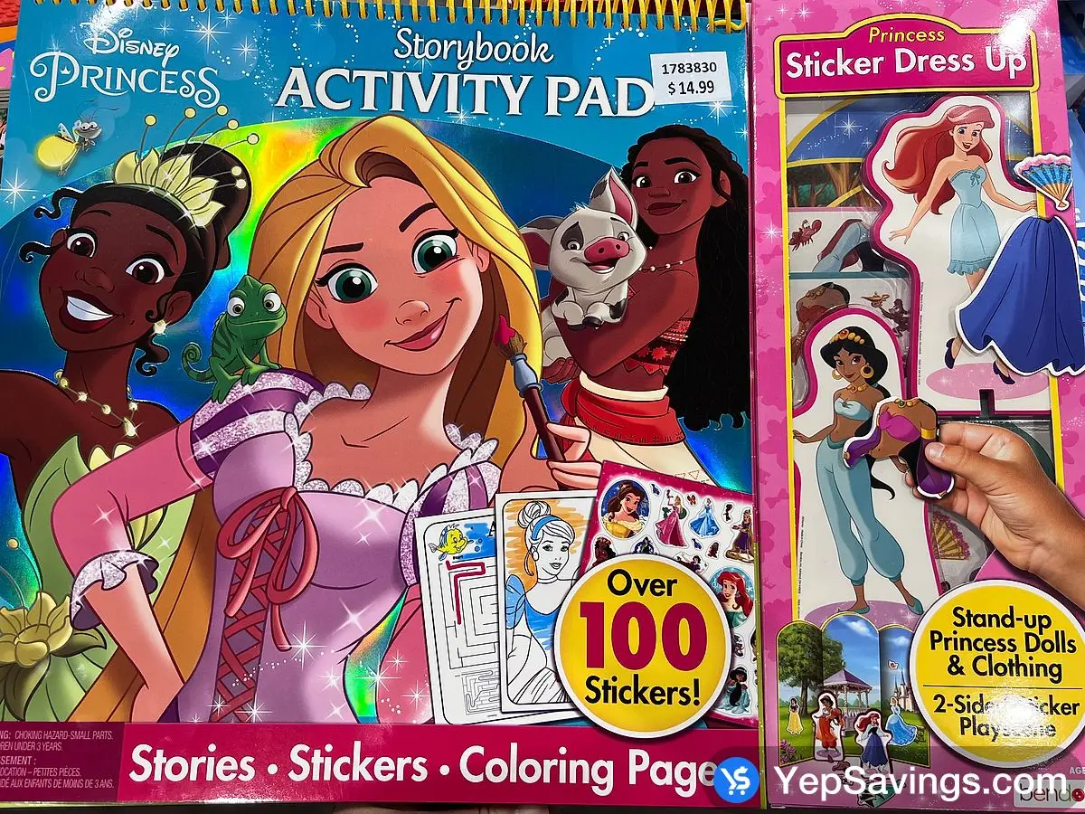 ACTIVITY PAD Activities Coloring Pages Stickers at Costco 91 St NW Edmonton