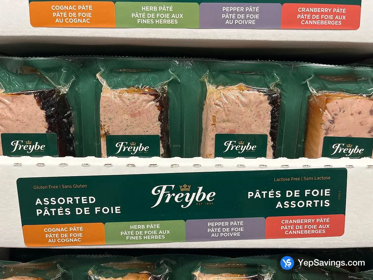 COSTCO FREYBE ASSORTED GOURMET PATE 4 x 250 g – (ITM 1838235) – Vancouver