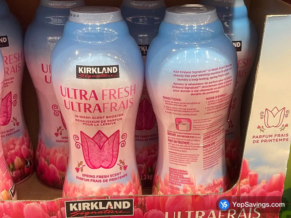 KIRKLAND SIGNATURE SPRING FRESH SCENT BOOSTER 1.3 kg – Costco deal in ...