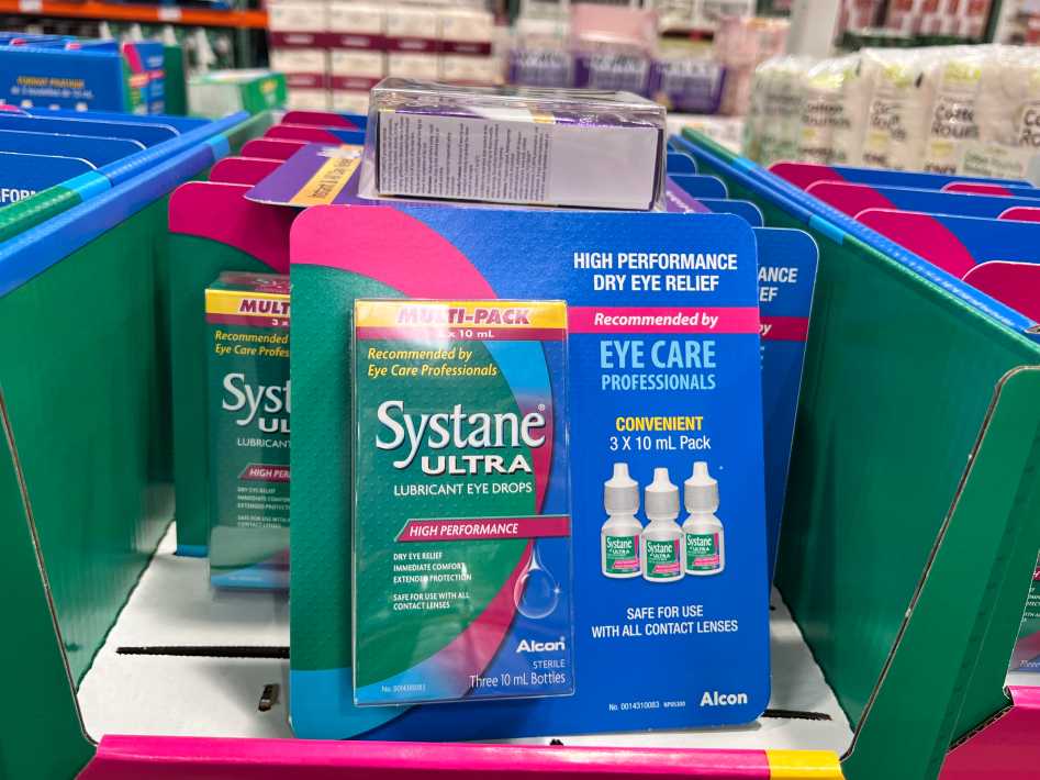 SYSTANE ULTRA LUBRICANT EYE DROPS 3 X 10 ml at Costco Beacon Hill ...