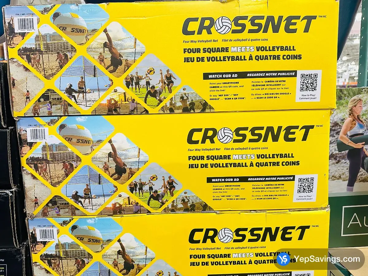 CROSSNET FOUR SQUARE VOLLEYBALL GAME at Costco South Saskatoon