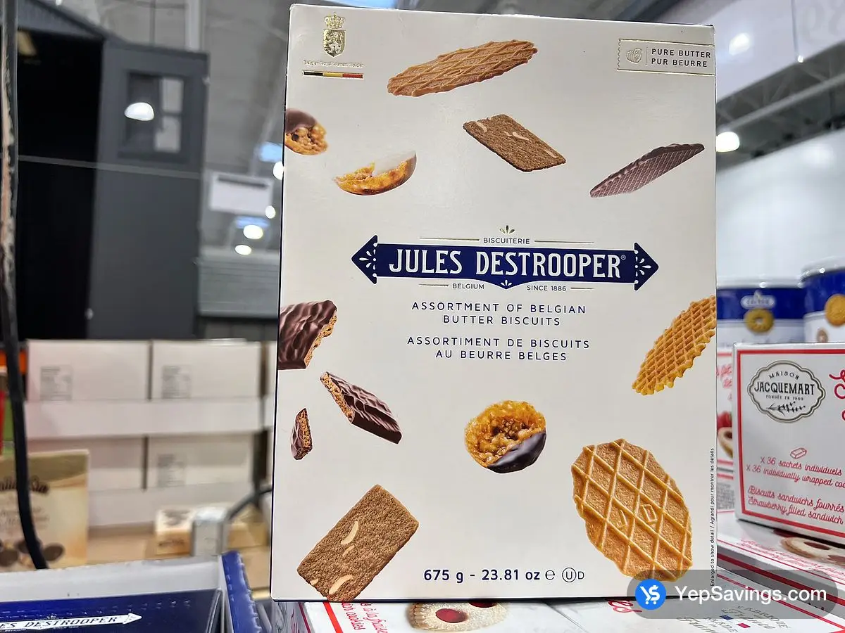 JULES DESTROOPER ASST BELGIAN BISCUITS 675 g at Costco South Saskatoon