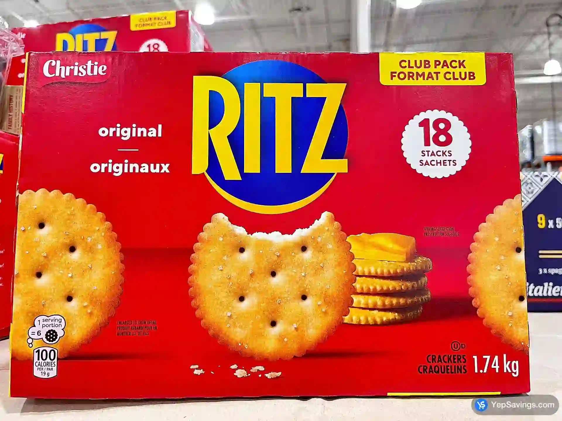 COSTCO CHRISTIE RITZ CRACKERS 1.74 KG – Burlington