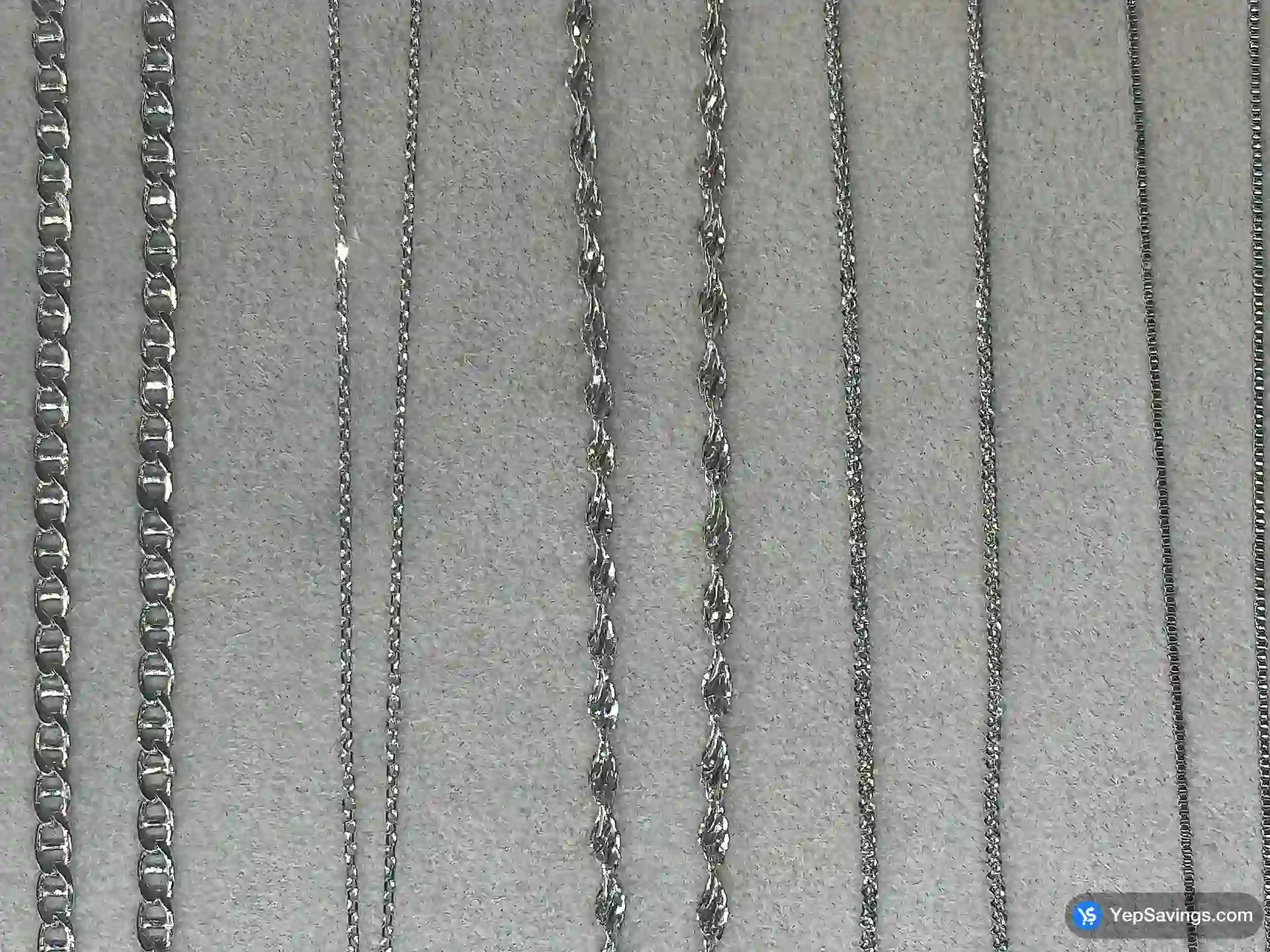 COSTCO 14KT WHITE GOLD DORICA CHAIN 18" (ITM 1854441) – London