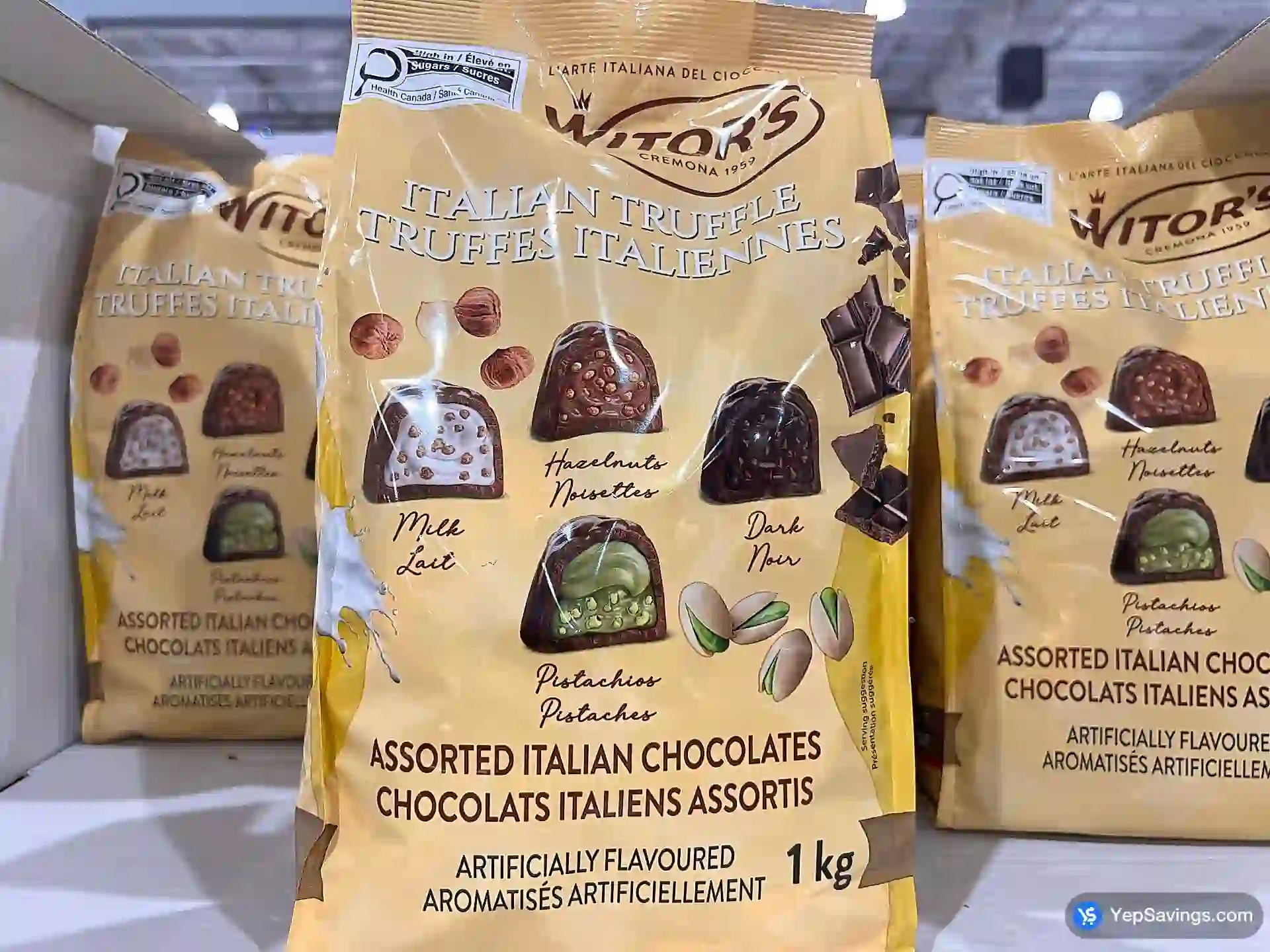 COSTCO WITOR'S ASSORTED ITALIAN TRUFFLES 1 kg (ITM 1933211)