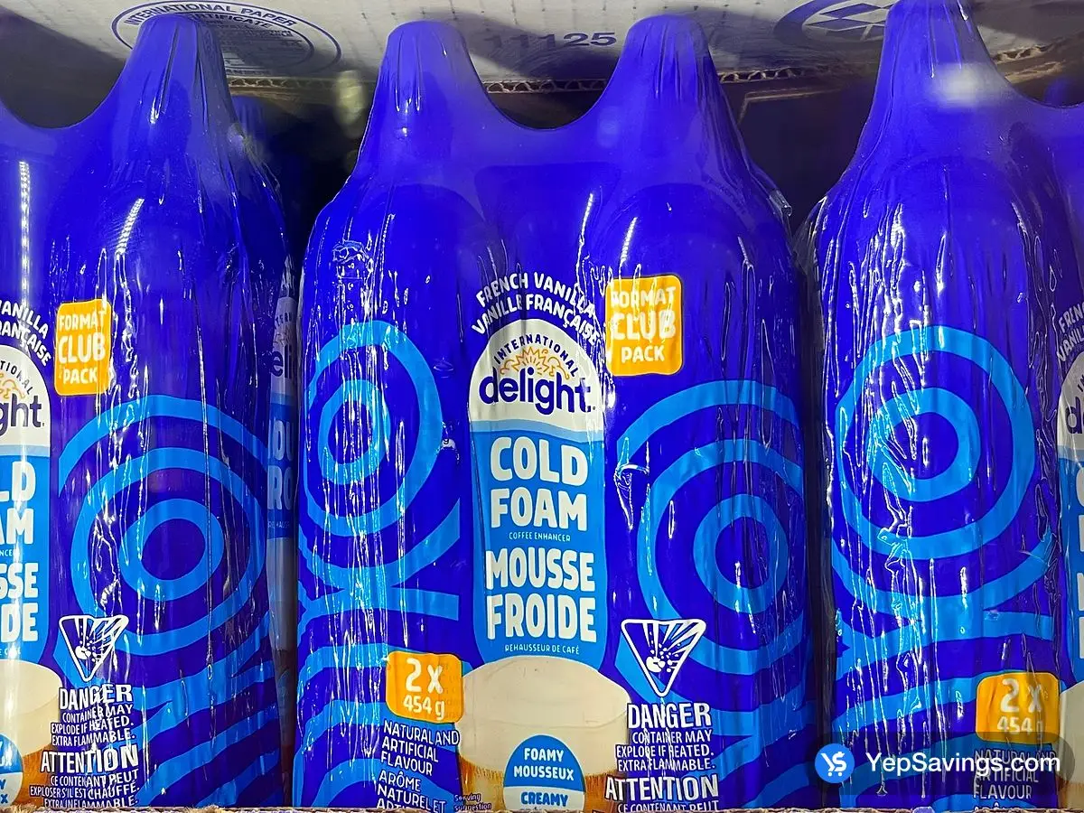 INTERNATIONAL DELIGHT COLD FOAM 2 x 454 g at Costco 3180 Laird Rd ...