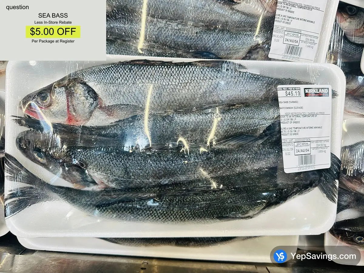 SEA BASS at Costco South Saskatoon