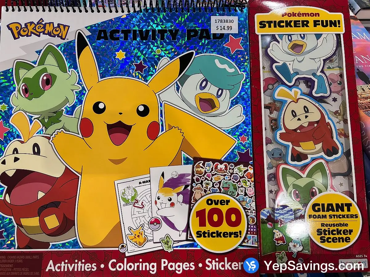 ACTIVITY PAD Activities Coloring Pages Stickers at Costco 91 St NW Edmonton