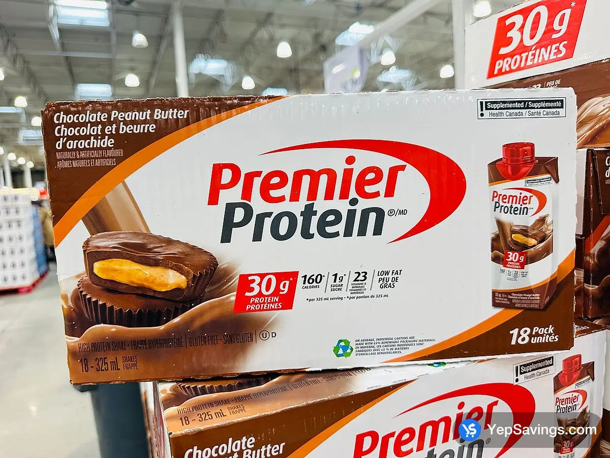 COSTCO PREMIER NUTRITION PROTEIN SHAKE 18 x 325 mL – (ITM 1750784 ...