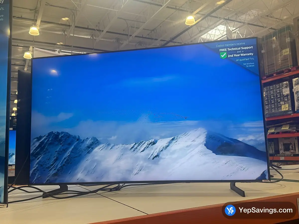 SAMSUNG THE FRAME 65" CLASS (64.5" DIAG) 4K UHD QLED LCD TV at Costco South Saskatoon