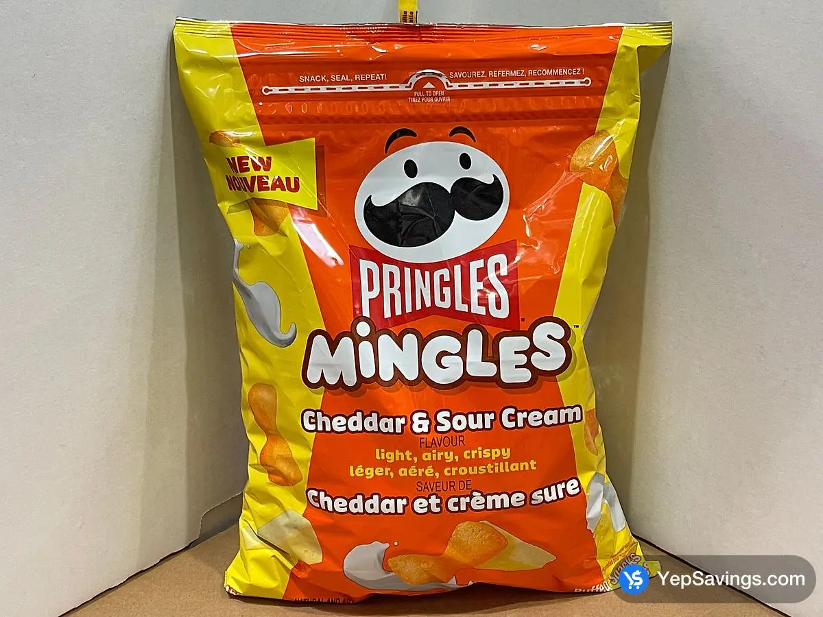 PRINGLES MINGLES CHEDDAR & SOUR CREAM 454 g at Costco 91 St NW Edmonton