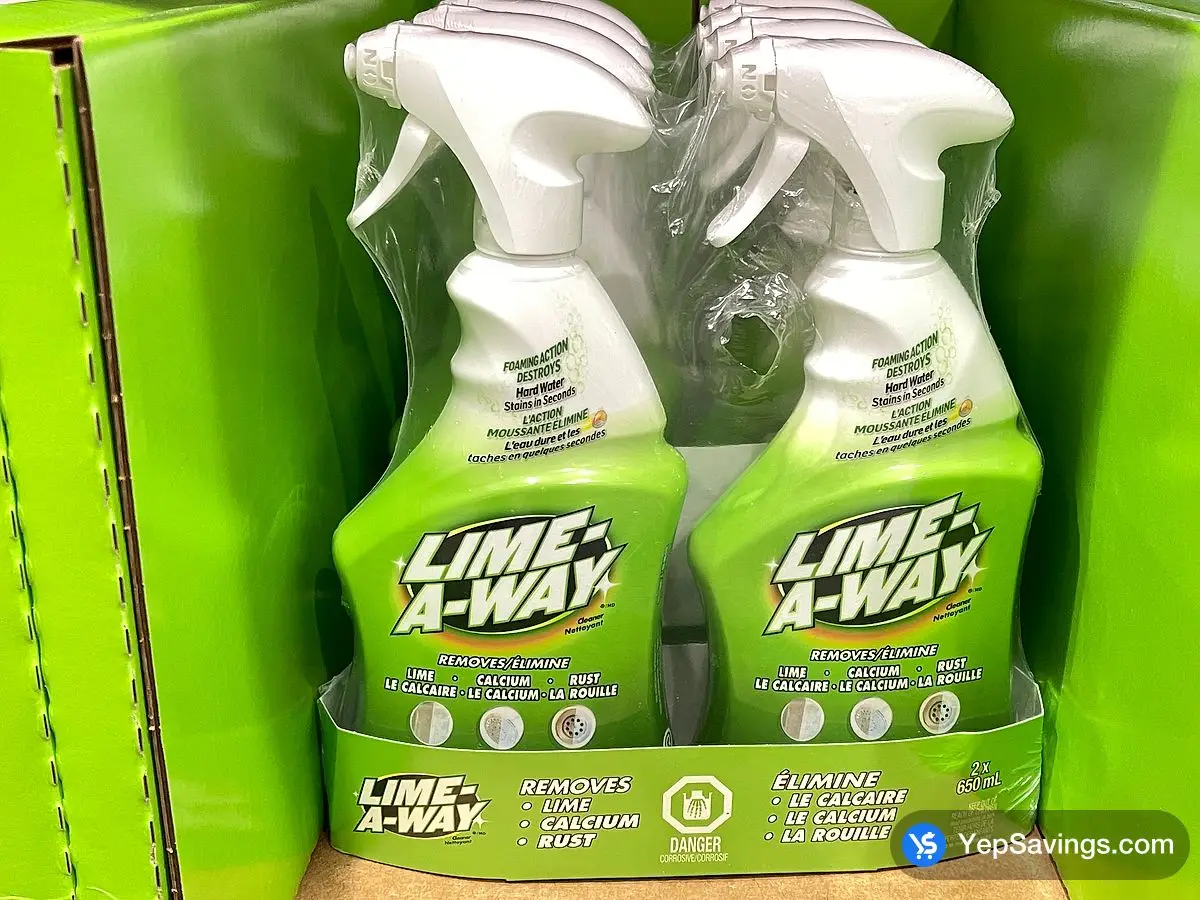 LIME - A - WAY CLEANER WITH TRIGGER 2 x 650 mL at Costco South Saskatoon