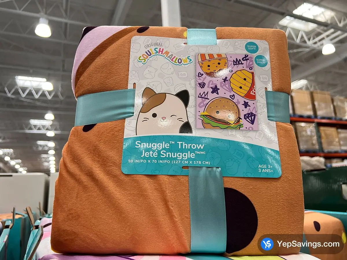 SQUISHMALLOWS KIDS THROW 50 " X 70 at Costco South Saskatoon