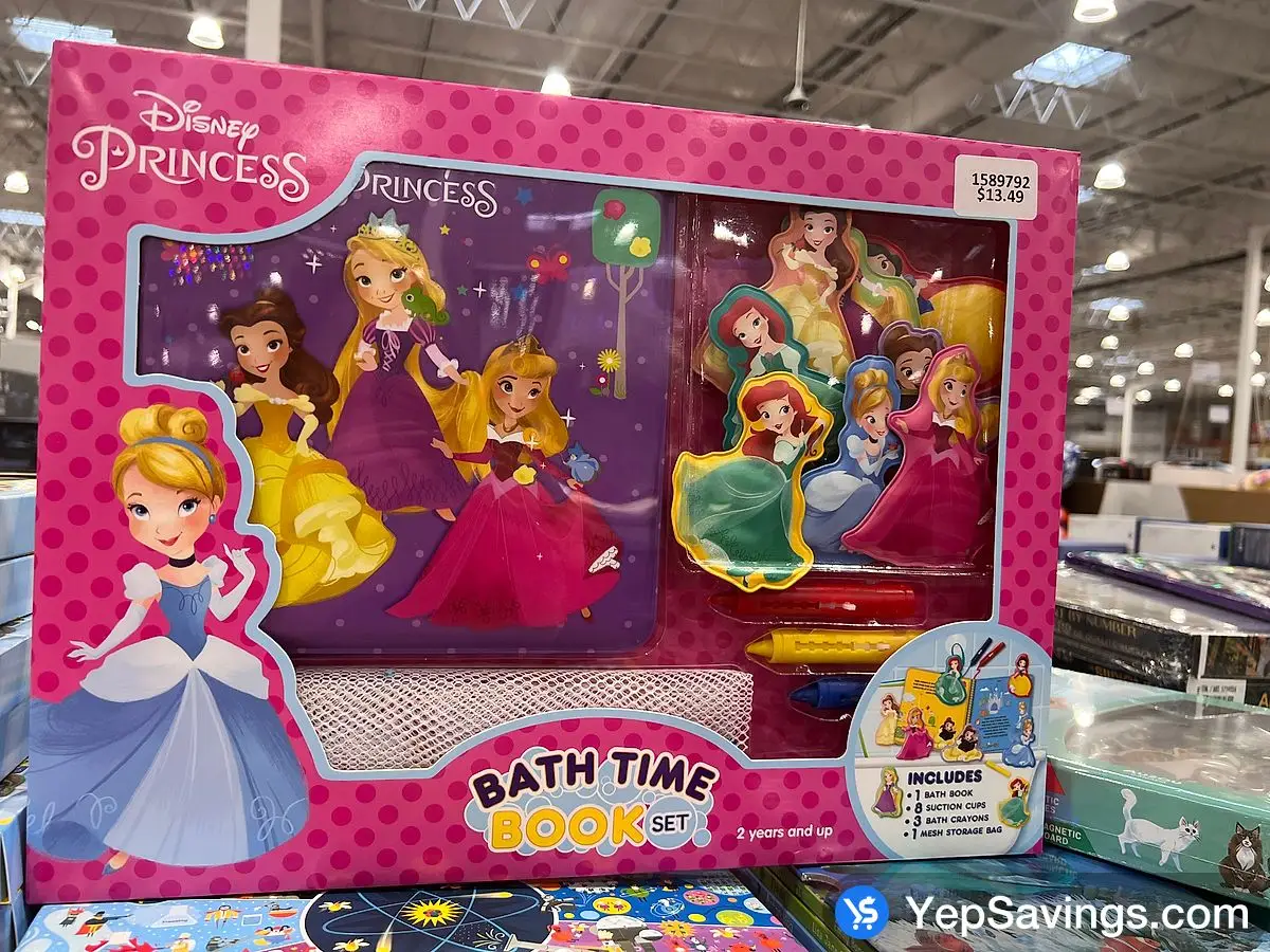 PRINCESS PRINCESS BATH TIME BOOK SET at Costco Ancaster Hamilton