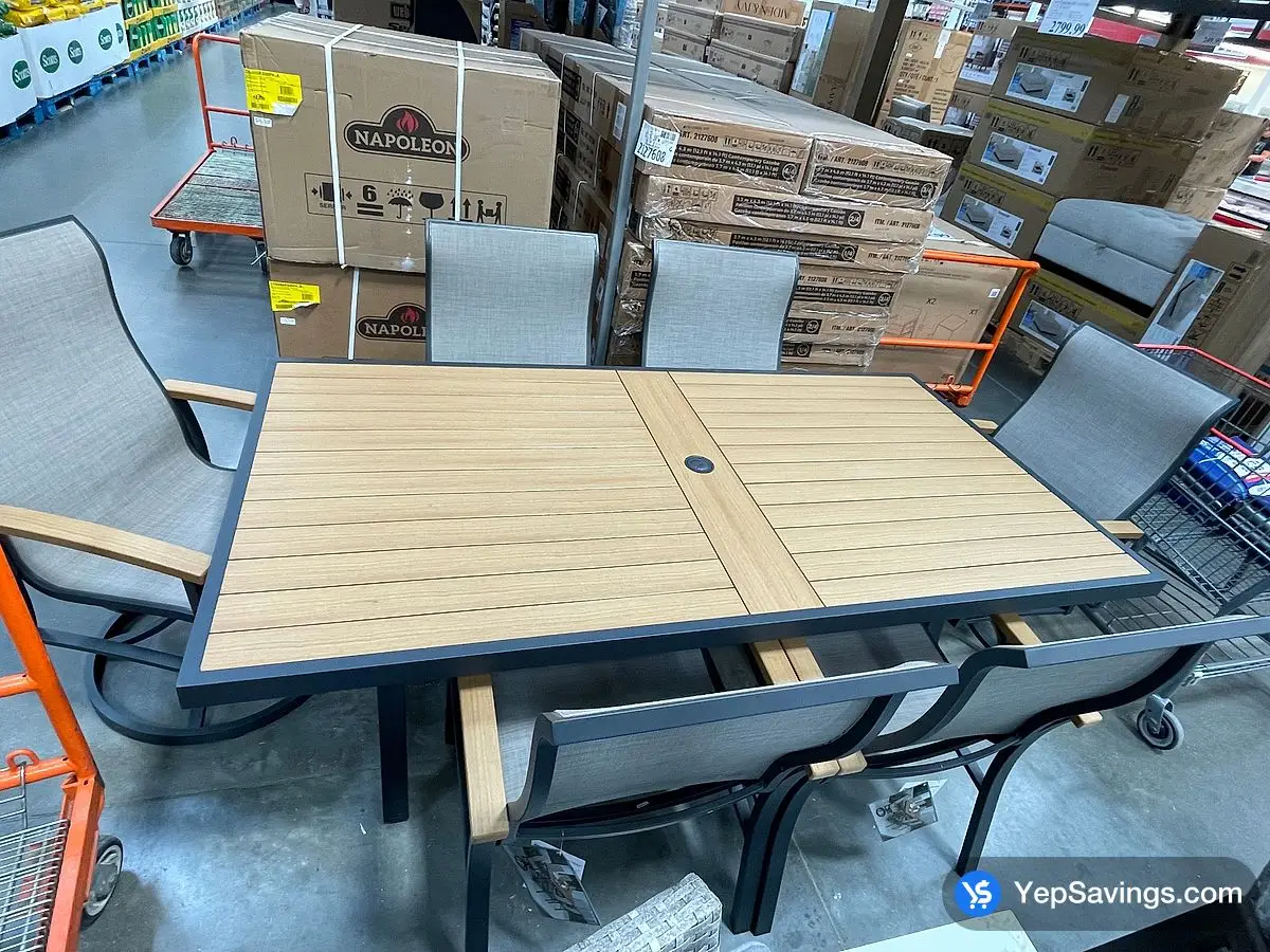 SUNVILLA 7 PIECE DINING 2 BOXES – Costco deal in Canada (ITM 2127631 ...