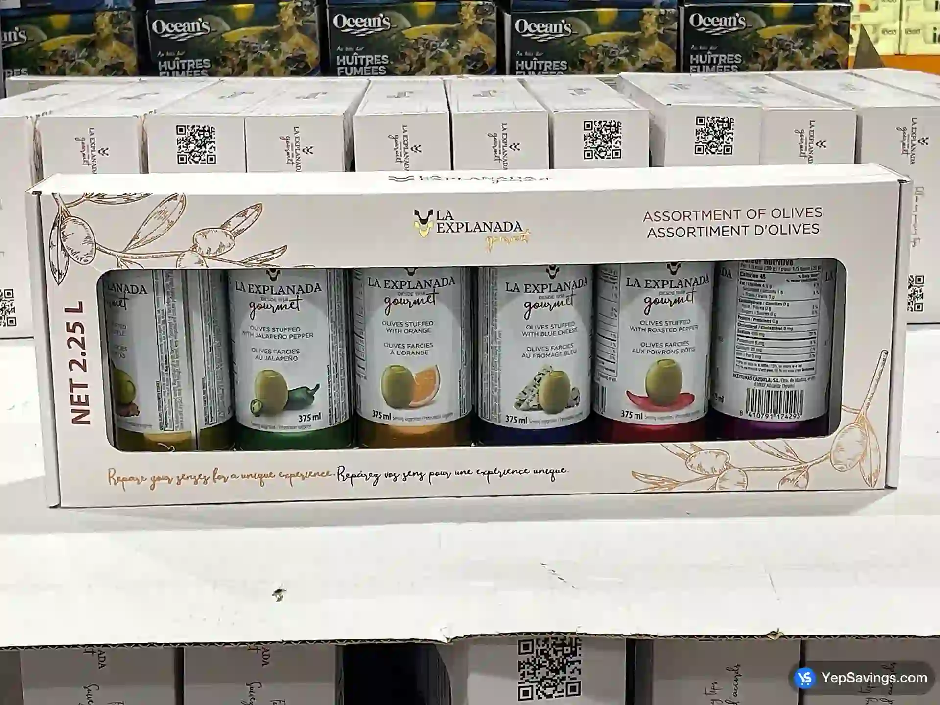 COSTCO LA EXPLANADA ASSORTED OLIVES 6 x 375 mL (ITM 8565559) – Langley