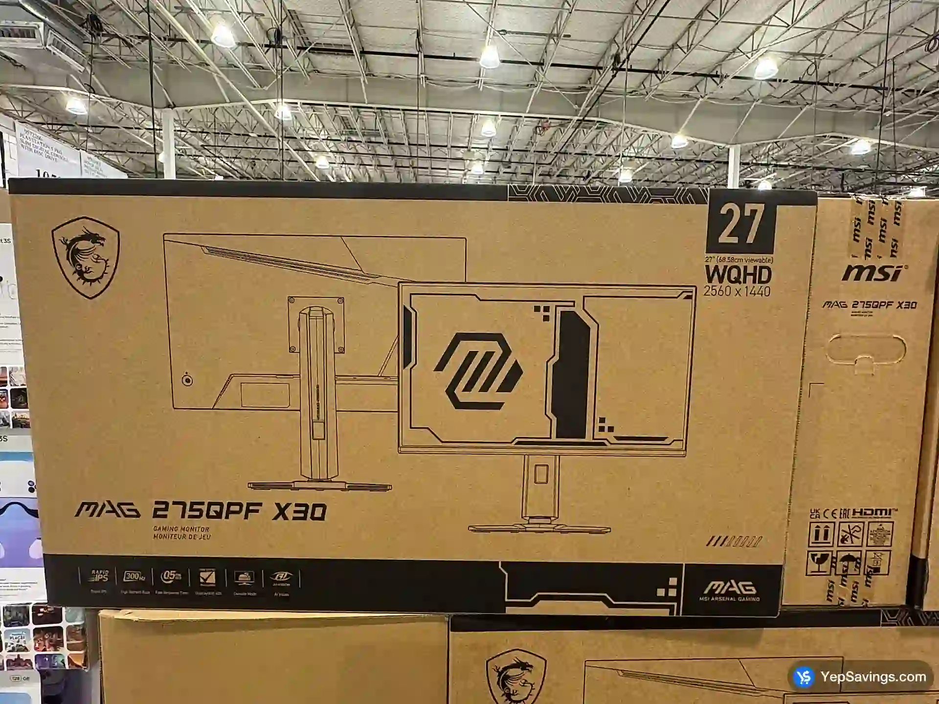 COSTCO MSI MAG 27" GAMING MONITOR 275QPF X30 (ITM 8277530) – Langley