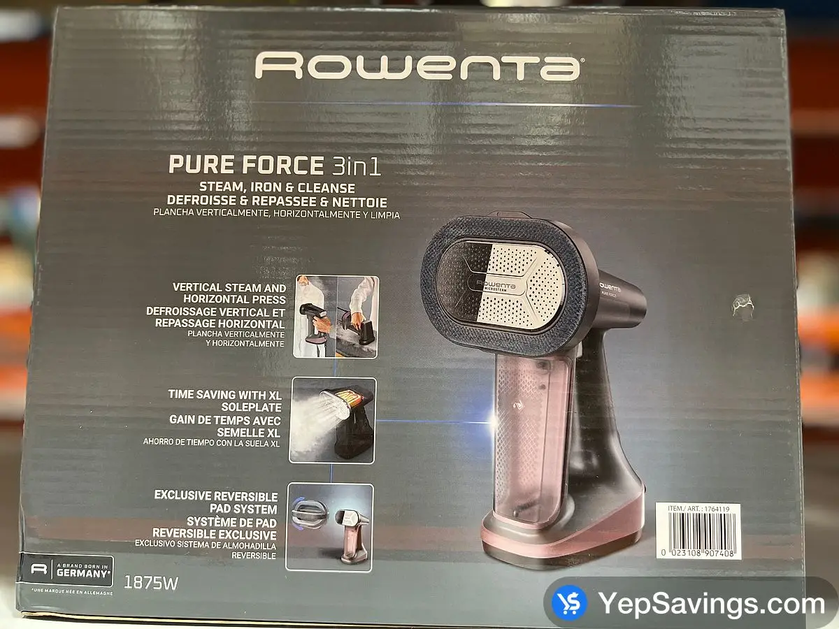 Rowenta garment steamer costco store