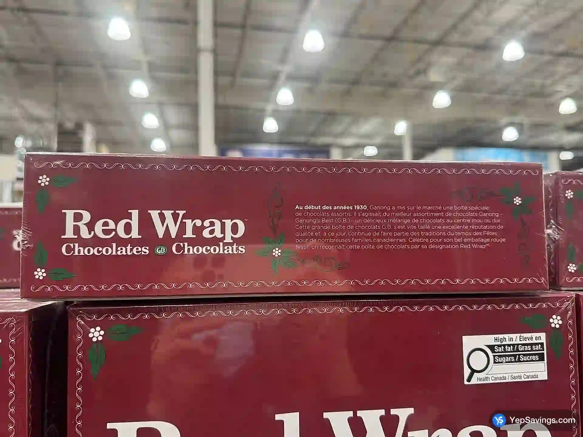 COSTCO GANONG RED WRAP CHOCOLATES 1.65 kg (ITM 1337572) – London