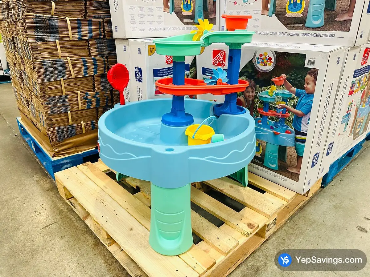 STEP 2 DOUBLE SPIN AND SHOWERS WATER TABLE at Costco South Saskatoon