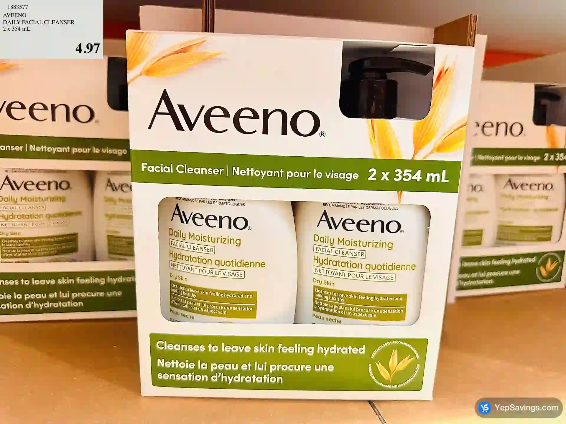 COSTCO AVEENO DAILY FACIAL CLEANSER 2 x 354 mL (ITM 1883577) – Edmonton