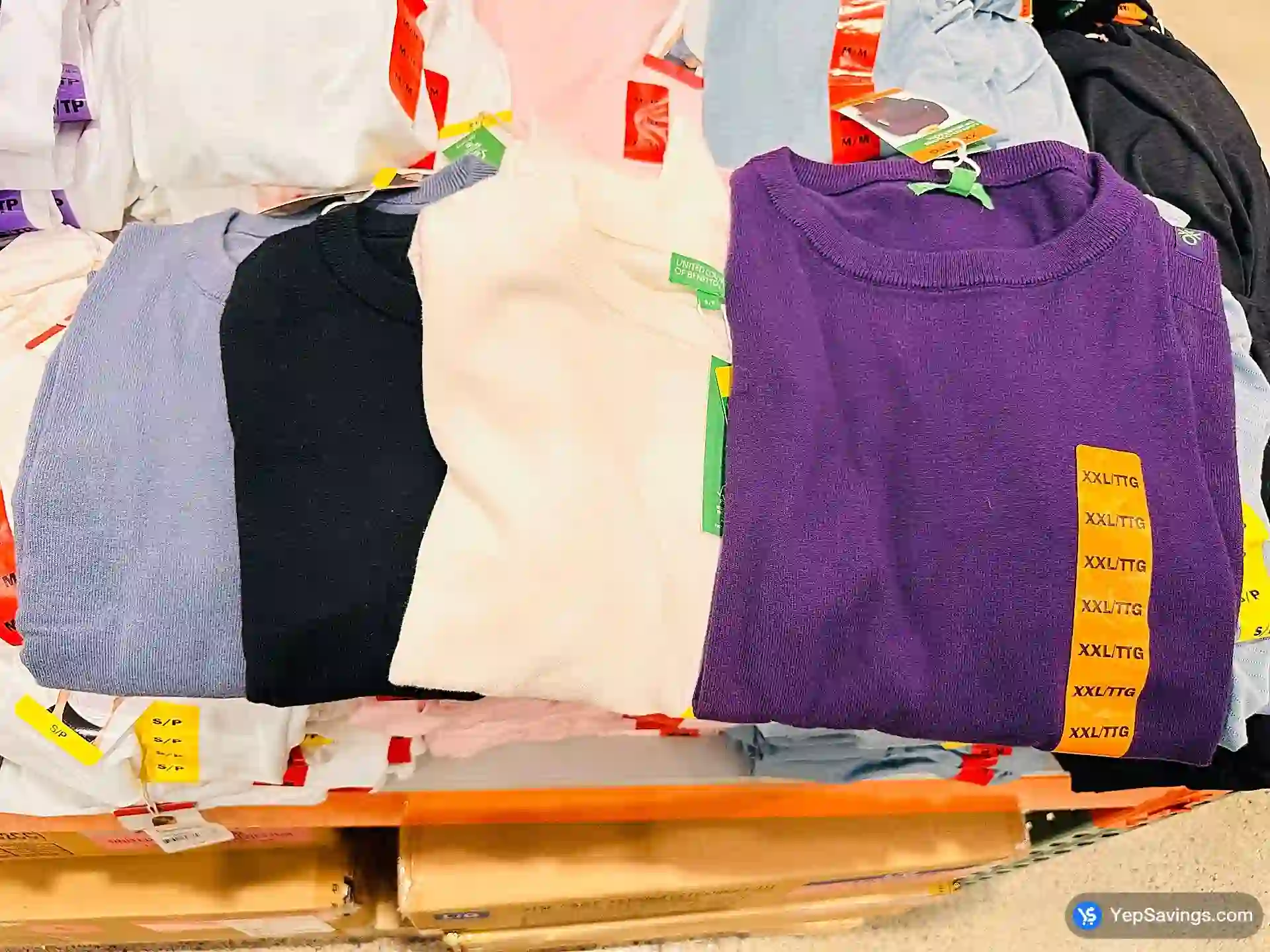 COSTCO BENETTON CREW NECK SWEATER WOMENS SIZES XS - XXL (ITM 1914047 ...