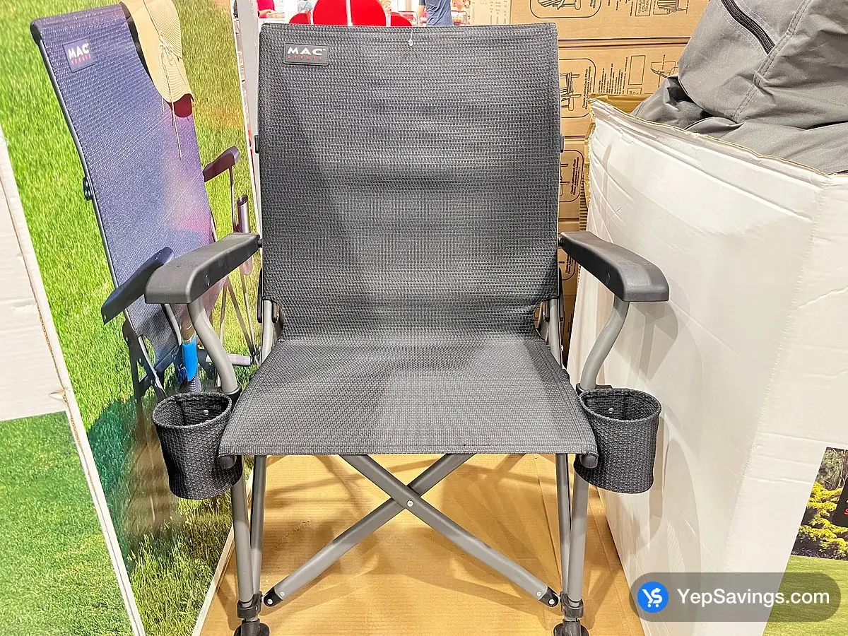 MAC SPORT CAMP CHAIR HEAVY DUTY at Costco South Saskatoon