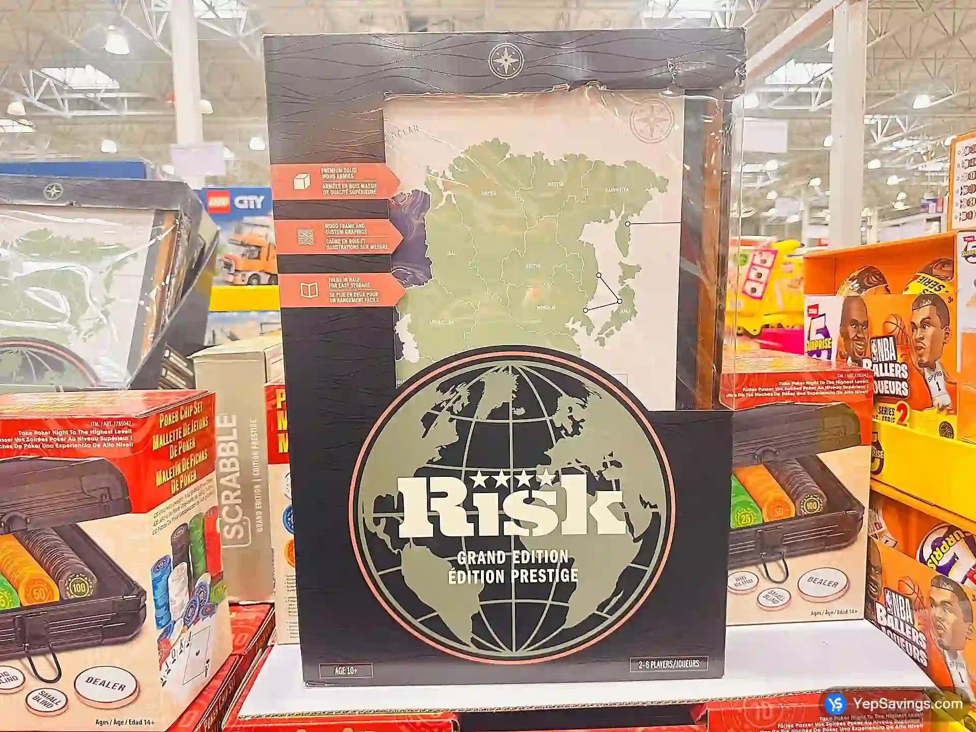 COSTCO GRAND WOODEN FOLDING BOARD GAMES ENGLISH ASSORTMENT (ITM 1987140 ...